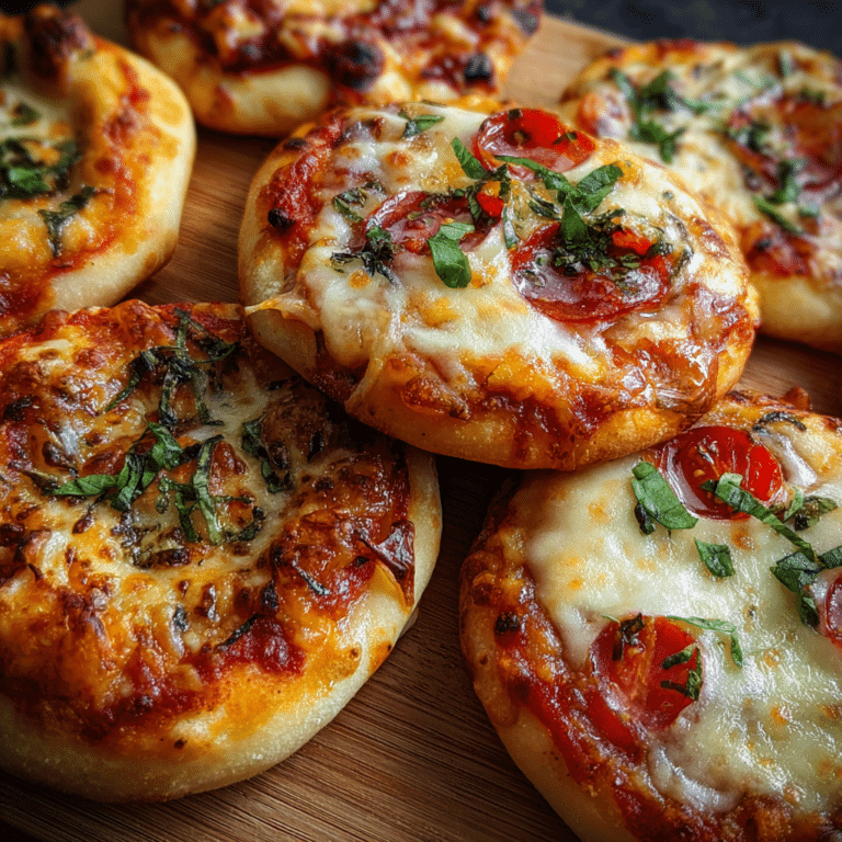 Easy Mini Pizzas